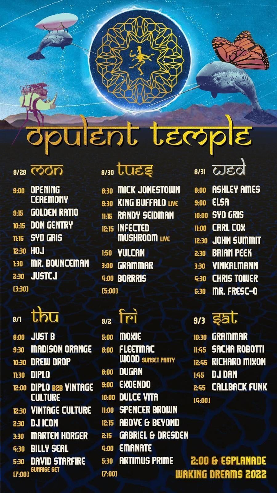 Burning Man Lineup 2024 - Sabra Lenora Burning Man Lineup 2024 - Sabra Lenora