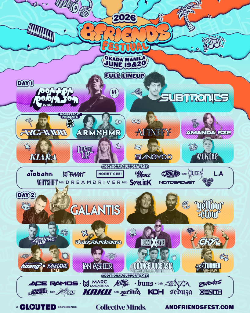 The Philippines' &FRIENDS Festival Locks In Full Lineup For 2026 - EDM ...