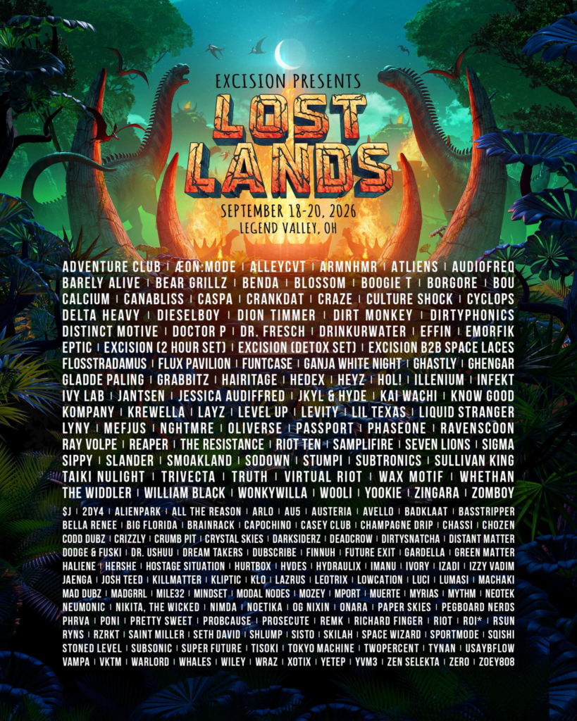 Lost Lands Unveils Full Lineup For 2026 - EDM MANIAC